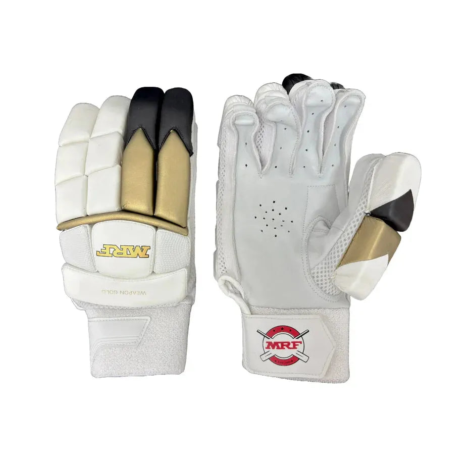 MRF | Weapon Gold Batting Gloves – The Big Outlet Store