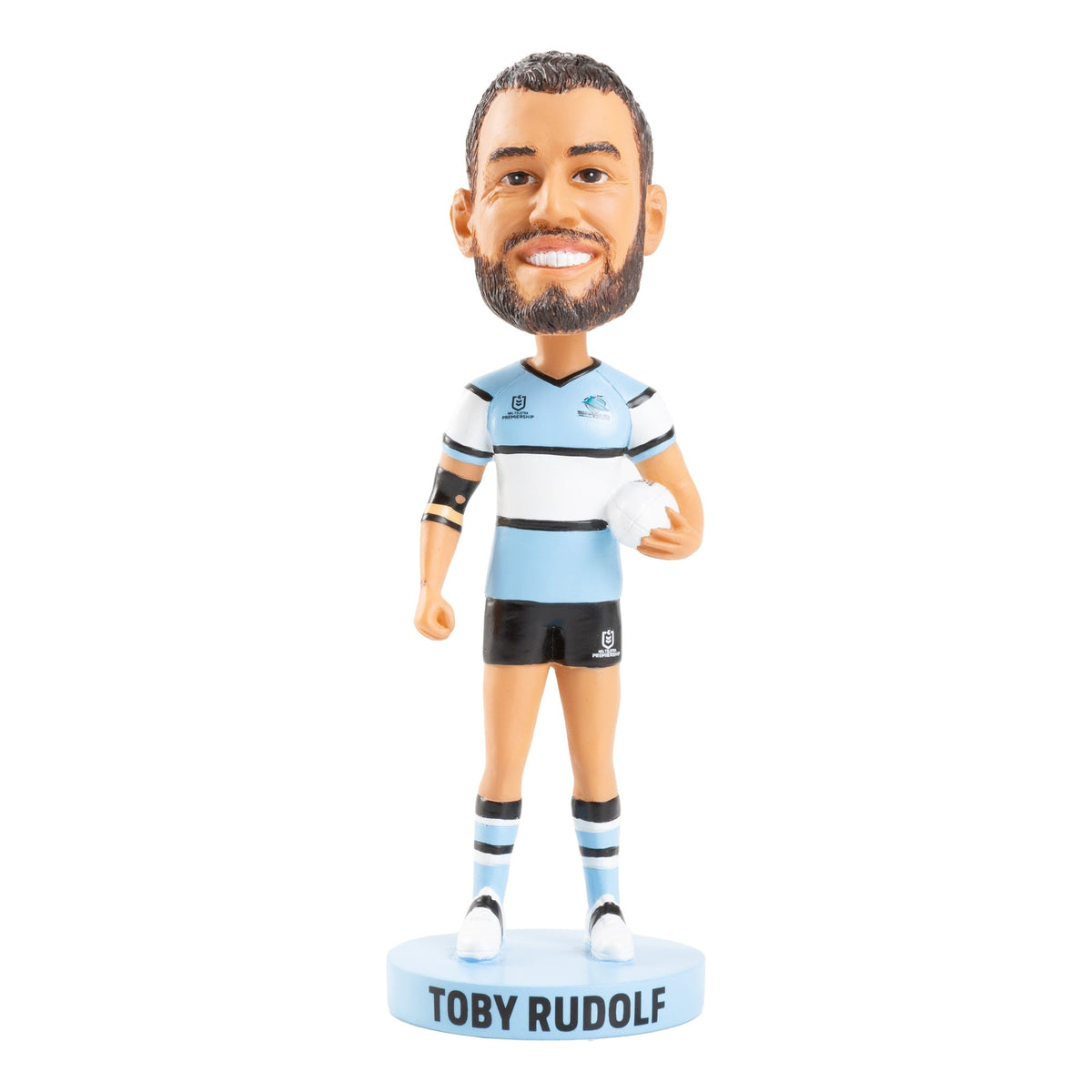 SHARKS TOBY RUDOLF BOBBLEHEAD – The Big Outlet Store