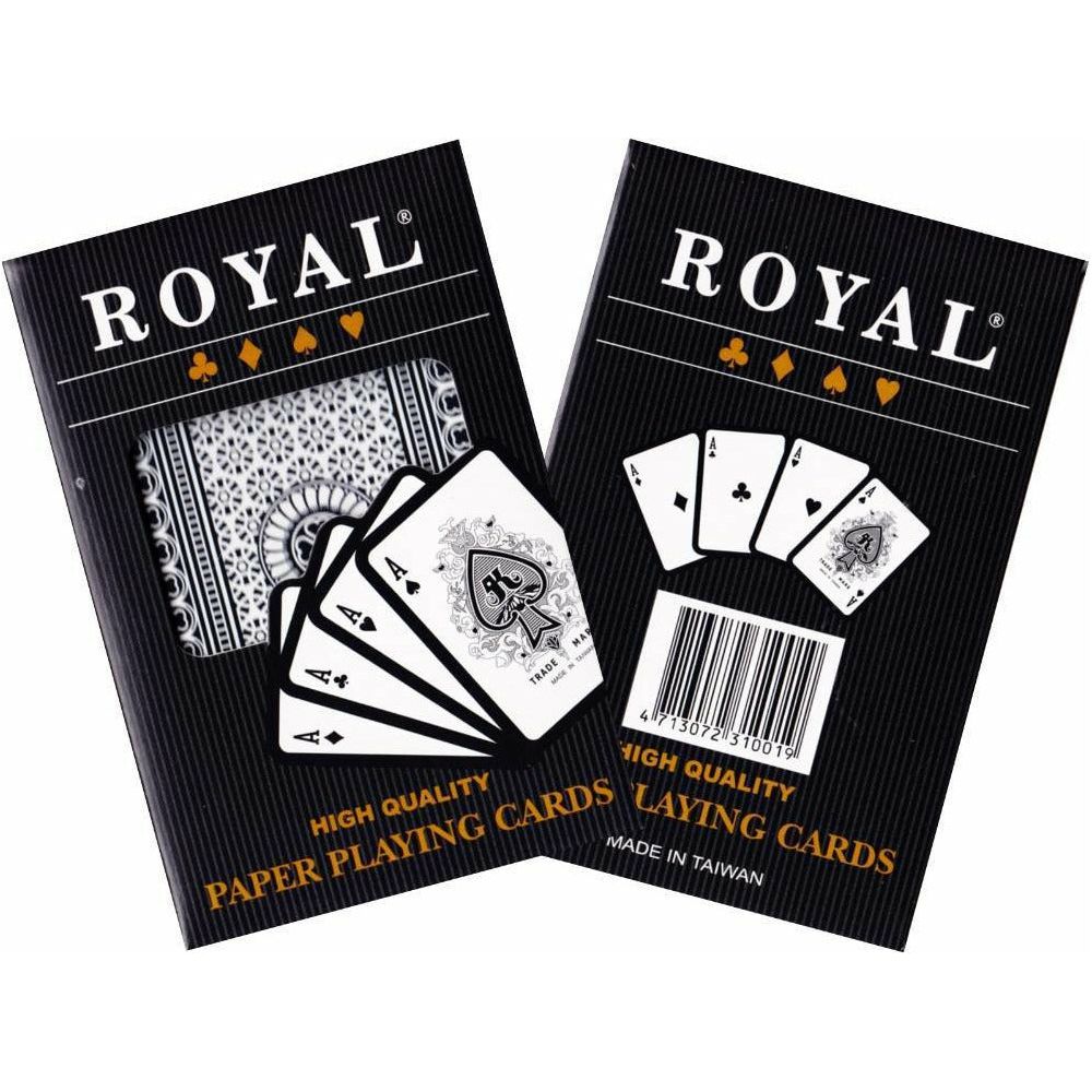 ROYAL SINGLE PACK PLASTIC COATED PLAYING CARDS – The Big Outlet Store